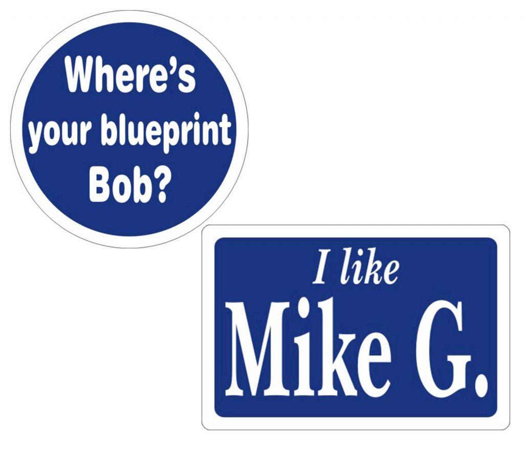 Political Lapel Stickers - The Next Wave Printing